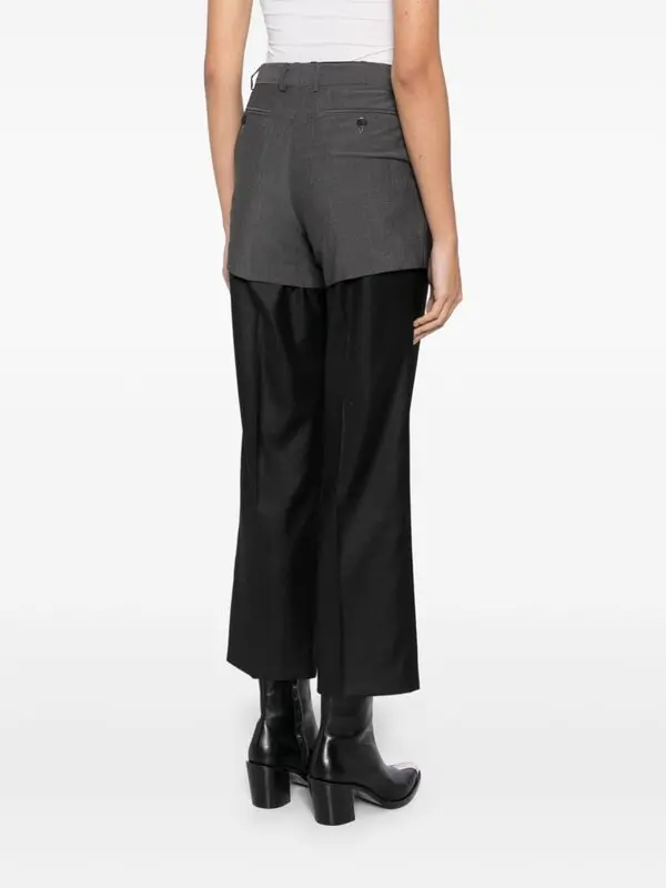 BETTTER Layered Straight Trousers
