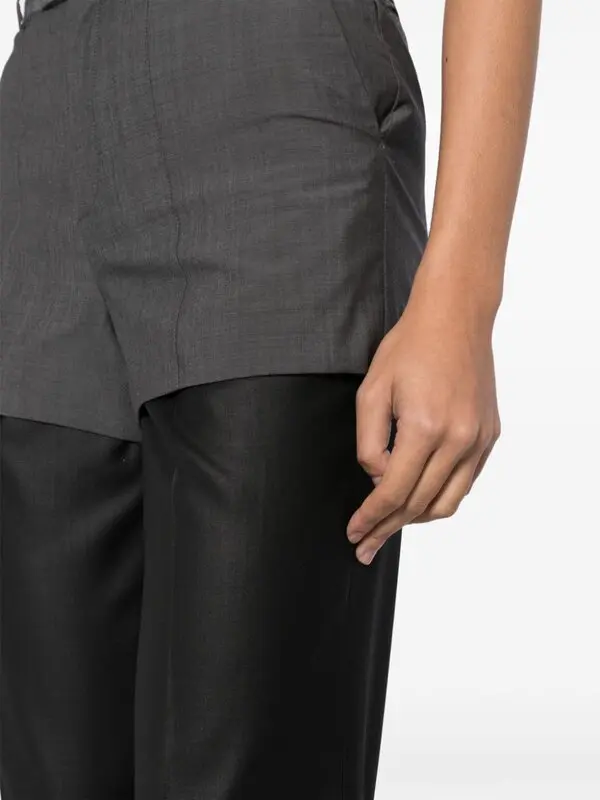 BETTTER Layered Straight Trousers