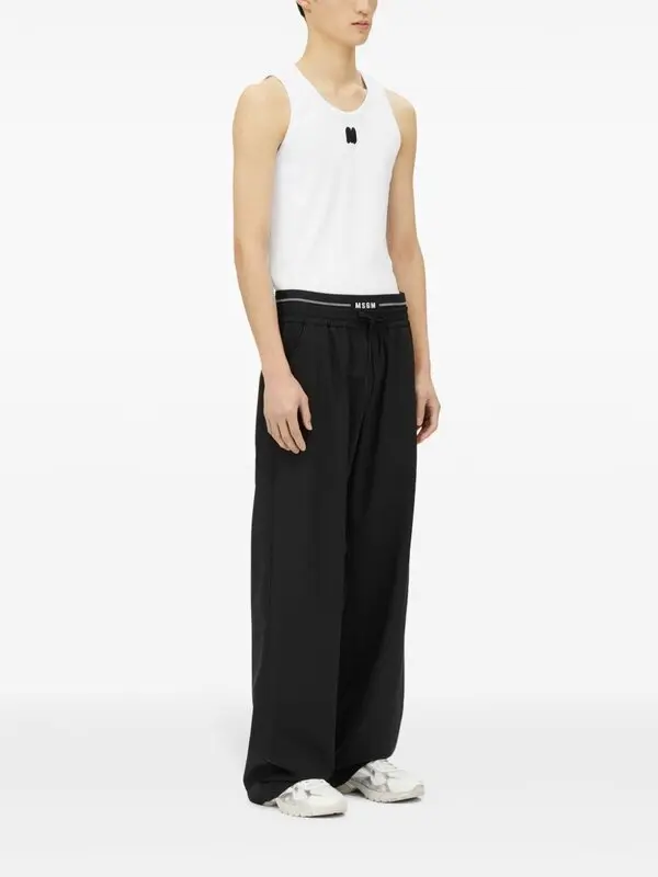 MSGM Logo Waistband Lounge Trousers