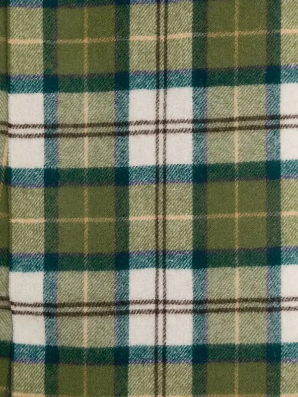 Barbour Tartan Lambswool Scarf - Green