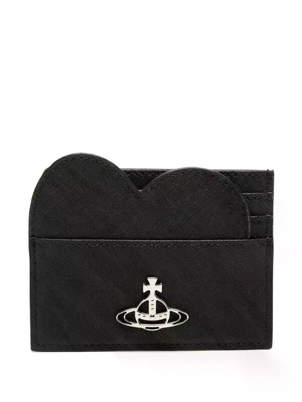 VIVIENNE WESTWOOD Heart Cardholder - Black