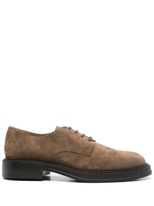 TOD'S Suede Derby Shoes