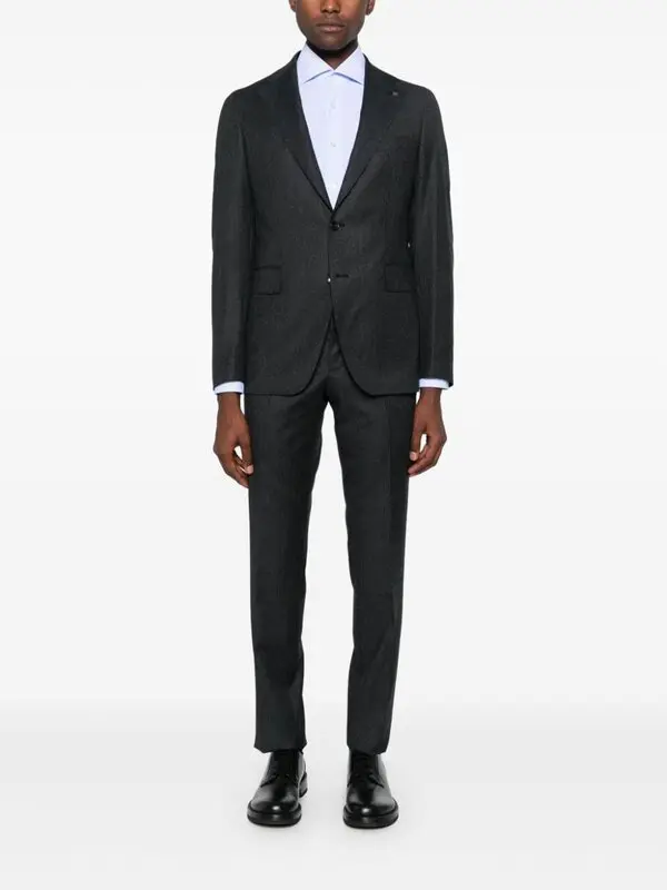 BARBA NAPOLI Geometric-pattern Shirt - Blue