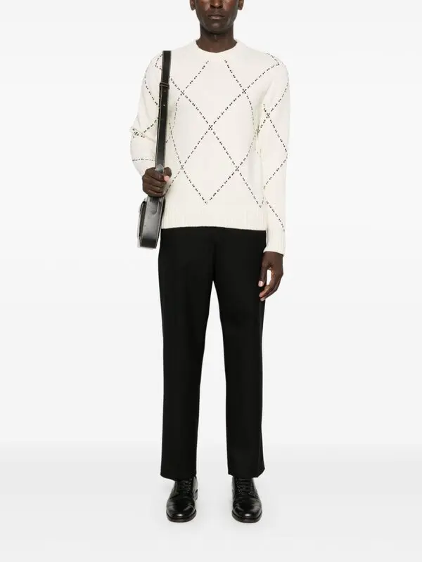 PT TORINO Virgin Wool Straight-leg Trousers