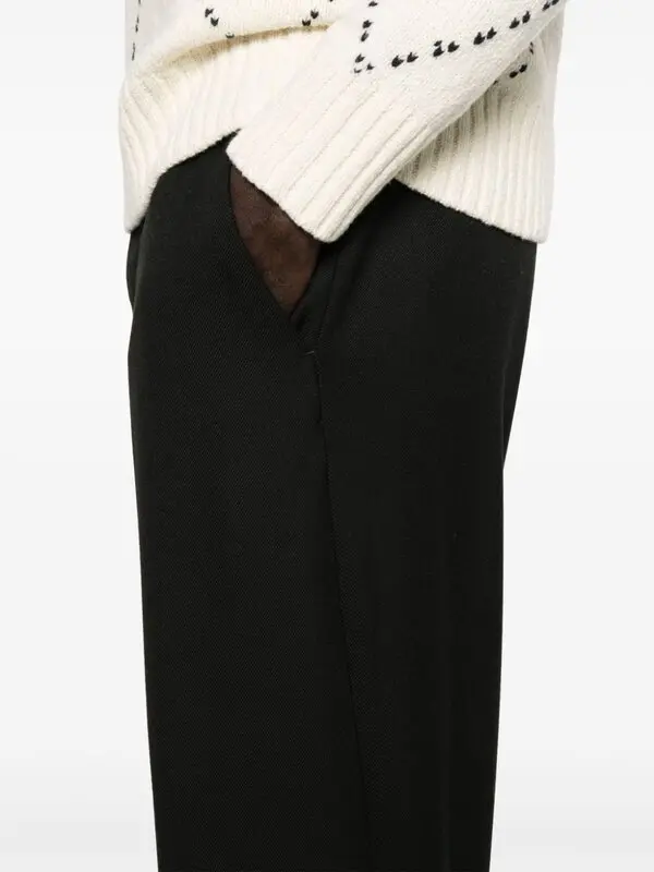 PT TORINO Virgin Wool Straight-leg Trousers