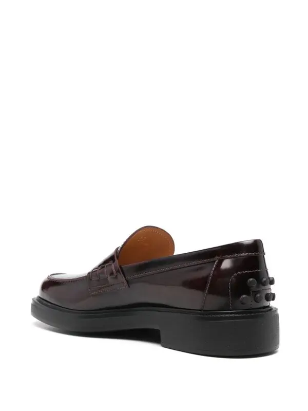 TOD'S Penny-slot Loafers - Red