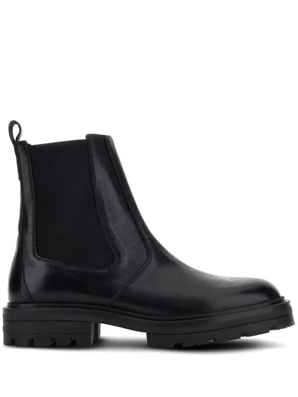 Hogan H673 Leather Chelsea Boots