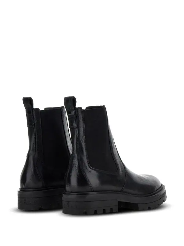 Hogan H673 Leather Chelsea Boots