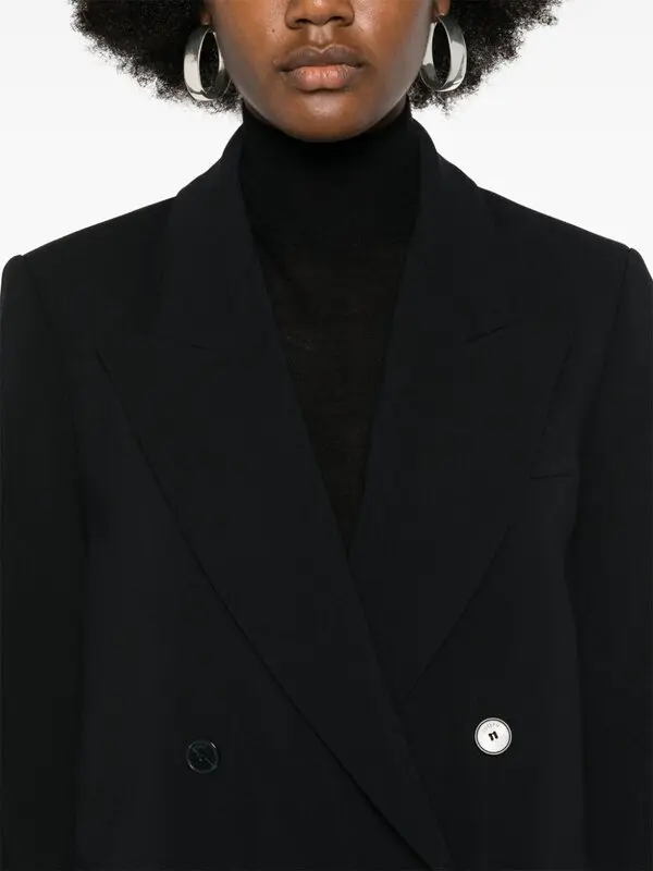 JOSEPH Jaden Double-breasted Blazer - Black