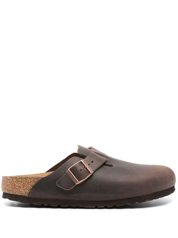 BIRKENSTOCK Boston Leather Mules