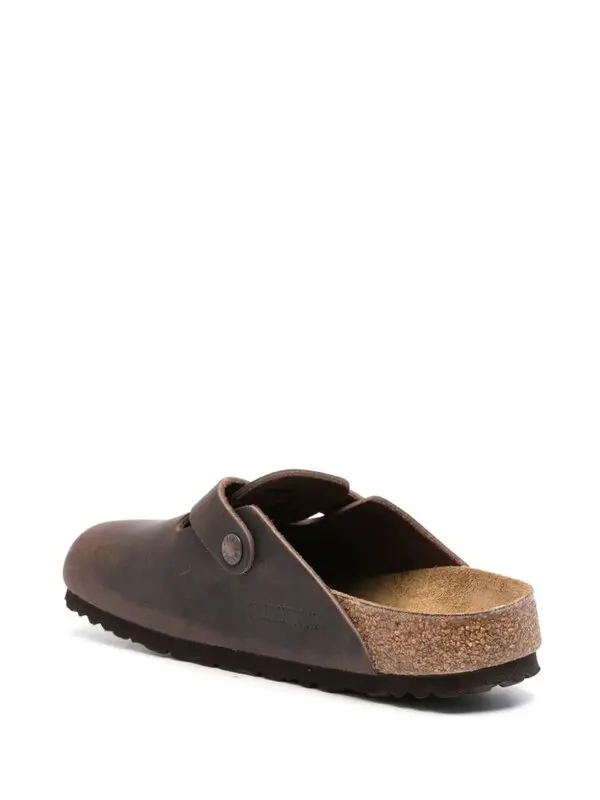 BIRKENSTOCK Boston Leather Mules