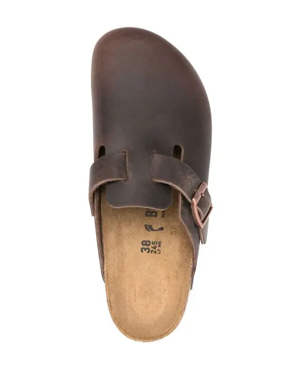 BIRKENSTOCK Boston Leather Mules