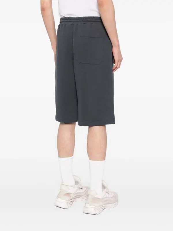 MSGM Printed Organic Cotton Track Shorts