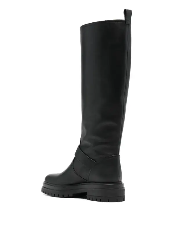 GIANVITO ROSSI Buckled Knee-high Boots
