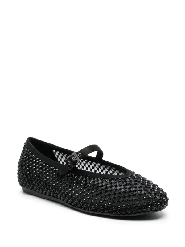 LE SILLA Gilda Ballet Flats - Black