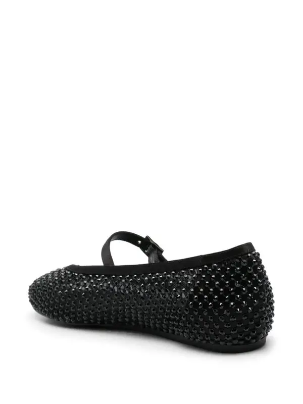 LE SILLA Gilda Ballet Flats - Black