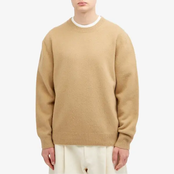 RÓHE Relaxed Boiled Wool Crew Neck Jumper