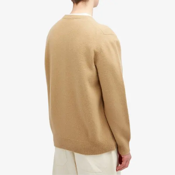 RÓHE Relaxed Boiled Wool Crew Neck Jumper