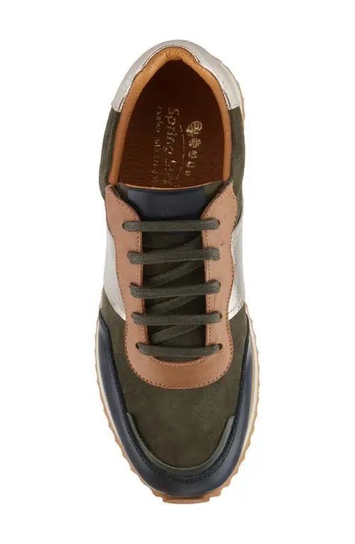 SPRING STEP SHOES Compter Sneakers - Olive Suede