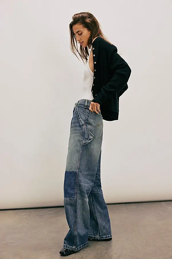 Denimist Teri Carpenter Wide-leg Jeans