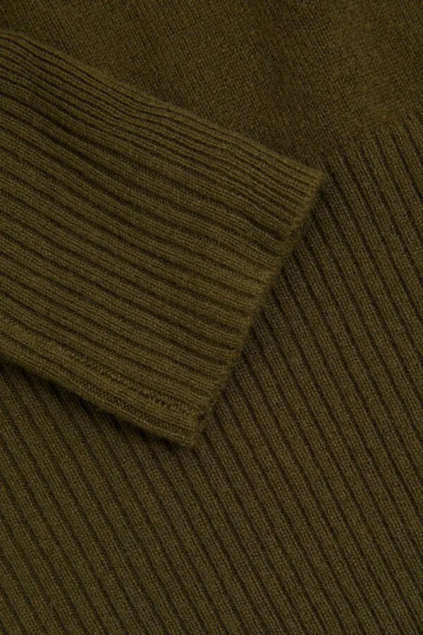 REISS Annie Wool Blend Crew Neck Jumper With Cashmere