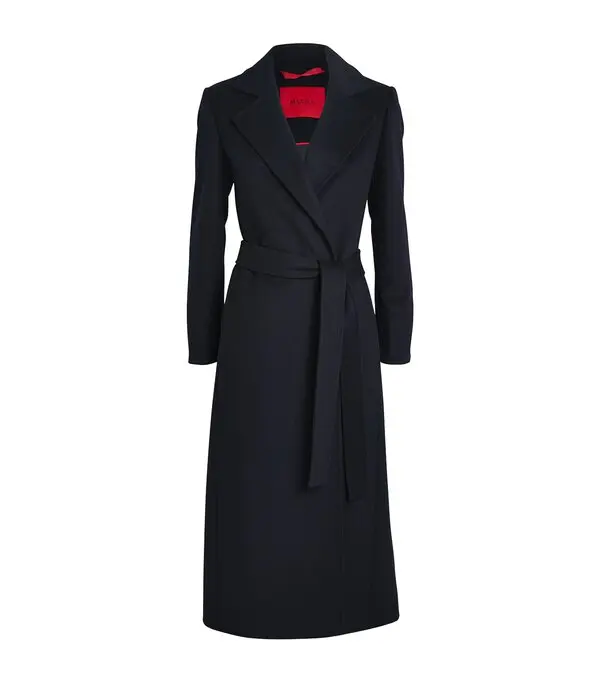 Max & Co. Wool Longrun Coat - Blue