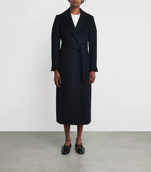 Max & Co. Wool Longrun Coat - Blue