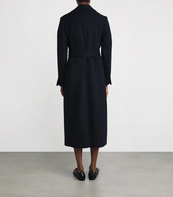 Max & Co. Wool Longrun Coat - Blue