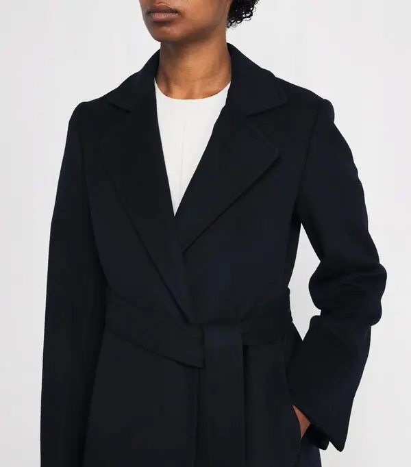 Max & Co. Wool Longrun Coat - Blue