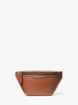 Michael Kors Cooper Small Leather Sling Pack - Brown
