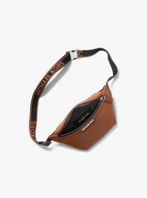 Michael Kors Cooper Small Leather Sling Pack - Brown