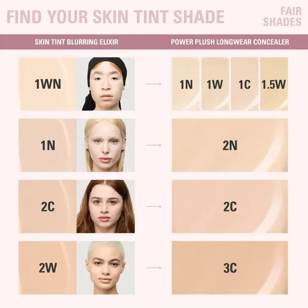 KYLIE COSMETICS Skin Tint Blurring Elixir & Power Plush Concealer Duo