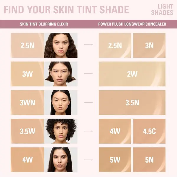 KYLIE COSMETICS Skin Tint Blurring Elixir & Power Plush Concealer Duo