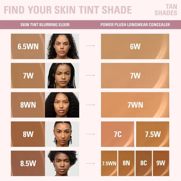 KYLIE COSMETICS Skin Tint Blurring Elixir & Power Plush Concealer Duo