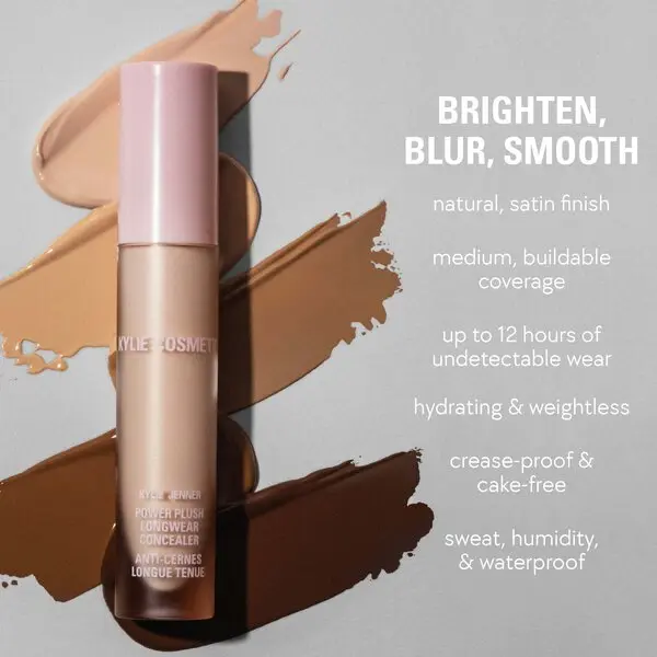 KYLIE COSMETICS Skin Tint Blurring Elixir & Power Plush Concealer Duo