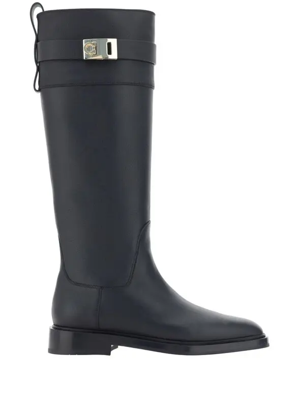 FERRAGAMO Buckle-detailing Boots
