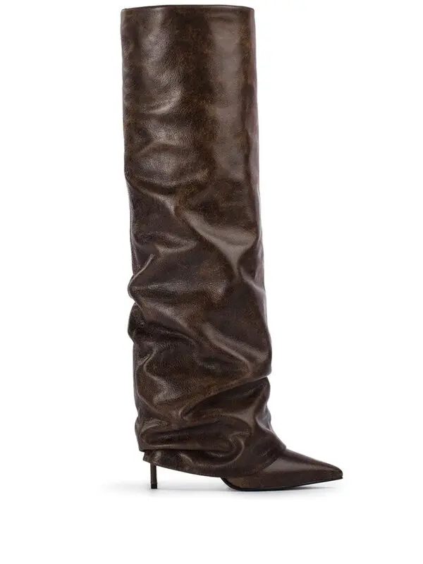 LE SILLA 120mm Andy Boots - Brown