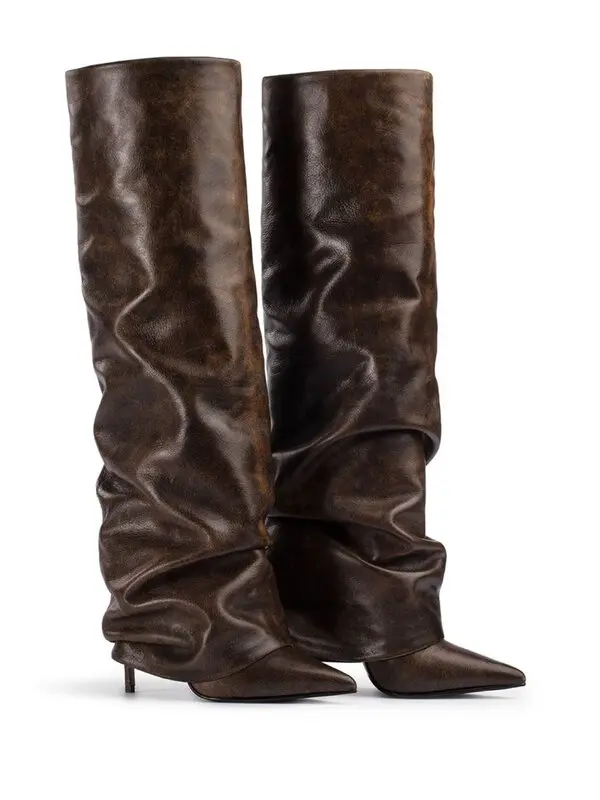 LE SILLA 120mm Andy Boots - Brown