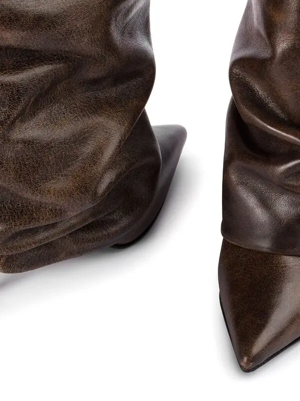 LE SILLA 120mm Andy Boots - Brown