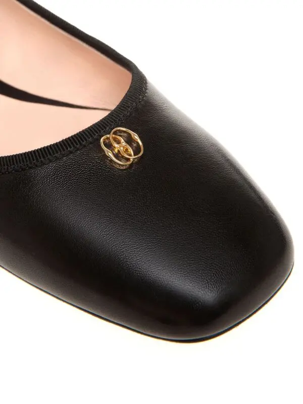 Bally Studded Ballet Flats