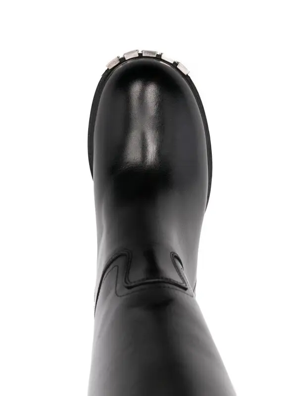 Bally 60mm Logo-debossed Boots