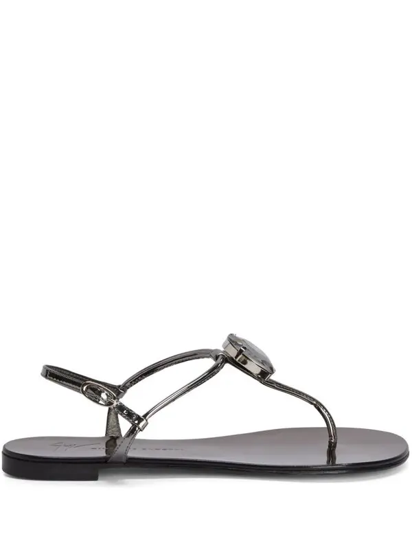 GIUSEPPE ZANOTTI Anthonia Thong Sandals - Grey