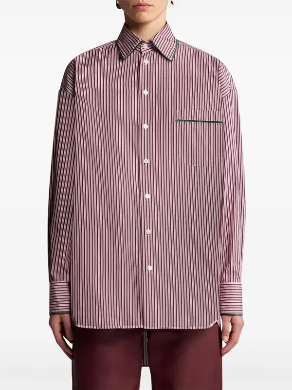 Etro Striped Poplin Shirt