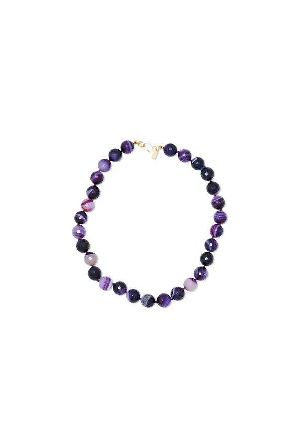 KENNETH JAY LANE Amethyst Necklace - Purple