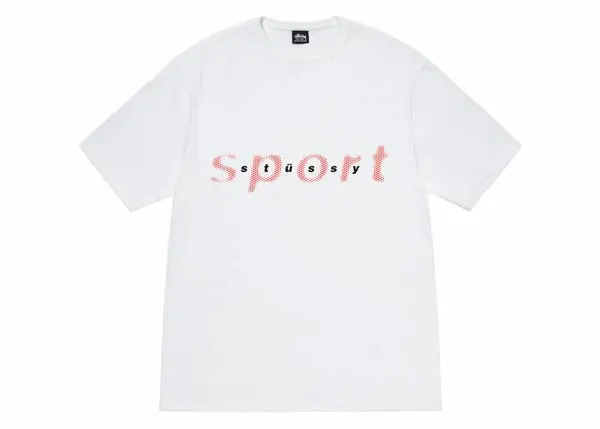 StÜssy Dot Sport T-shirt - White