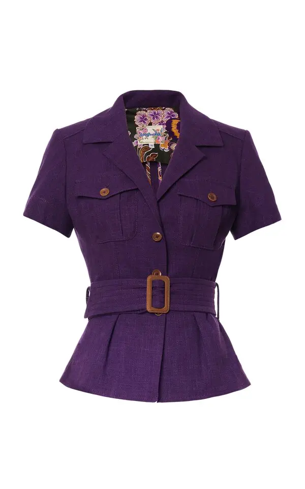 Lena Hoschek Alice Tie-detailed Jacket