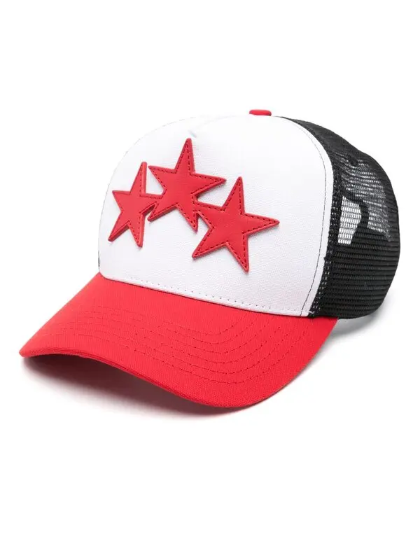 Amiri Star-patch Cap - Red