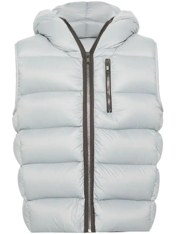 Rick Owens Padded Gilet - Blue