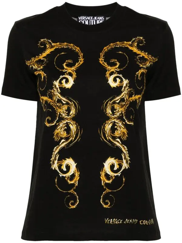 Versace Chromo Couture T-shirt - Black