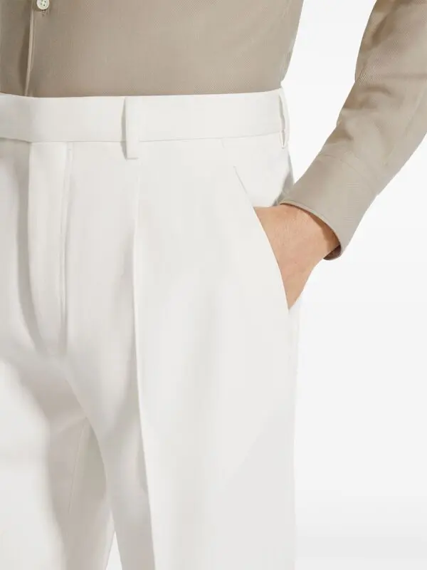 Zegna Pleated Trousers